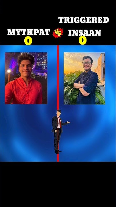 MYTHPAT VS TRIGGERED INSAAN #shorts #mythpat - YouTube