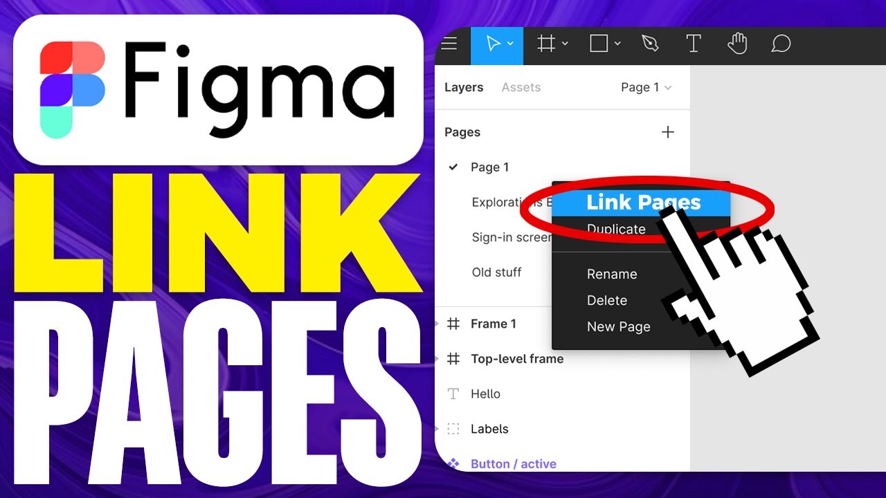 How To Link Pages in Figma (2025) - YouTube