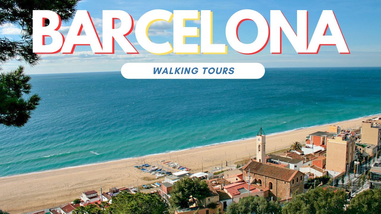 🏖️ Stroll Along the Stunning Montgat Beach to Montgat Nord 🌊 | Seaside ...