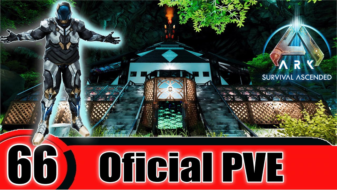 Ark ASA Oficial PVE Solo #66 Ultimando detalles del hogar Gacha - YouTube