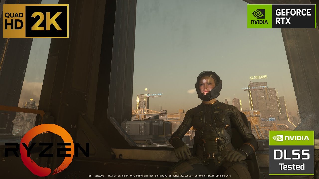 Star Citizen Vulkan TECH-PREVIEW gameplay test 1440p+DLSS4q | RTX ...