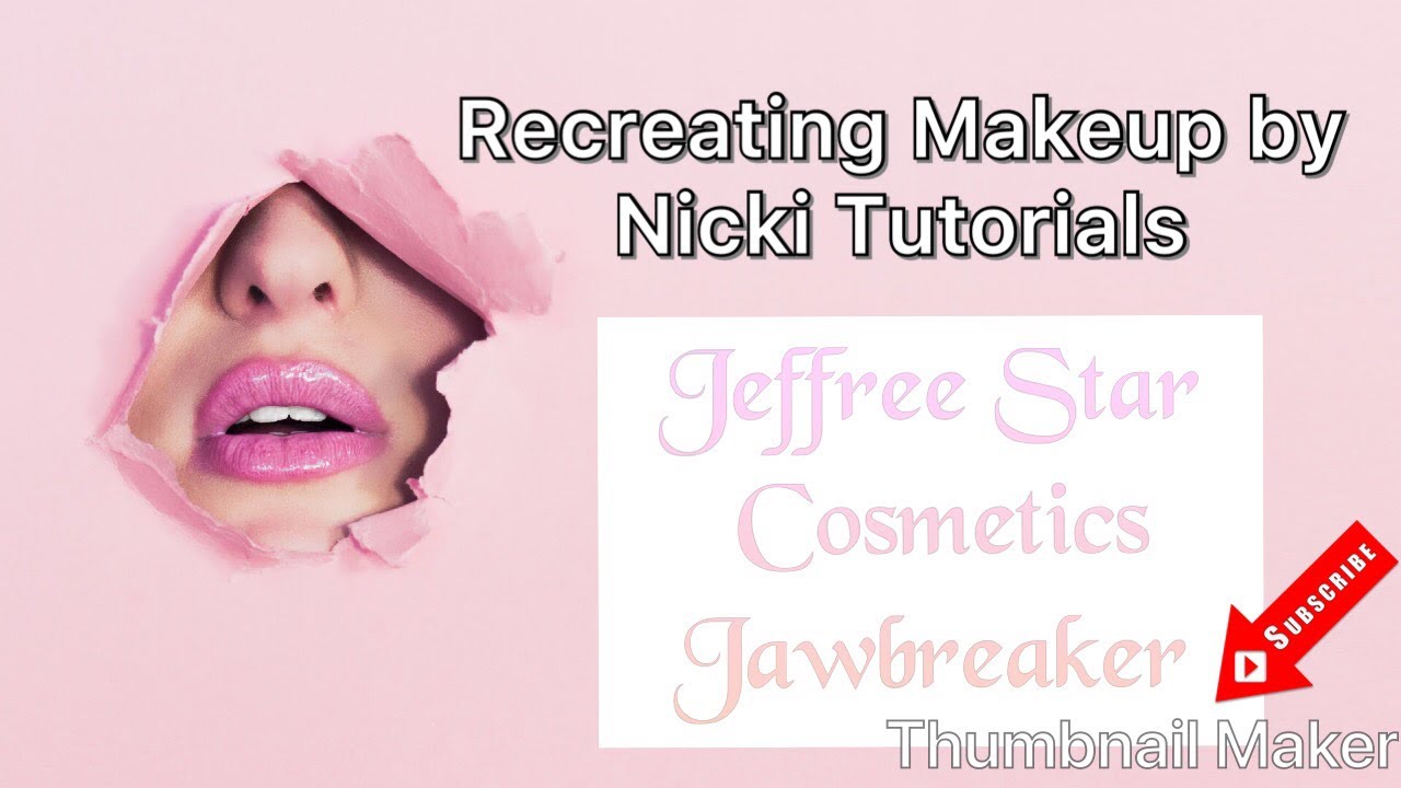 Recreating Nicki tutorials makeup | Jawbreaker | Dakota Ewashkow - YouTube