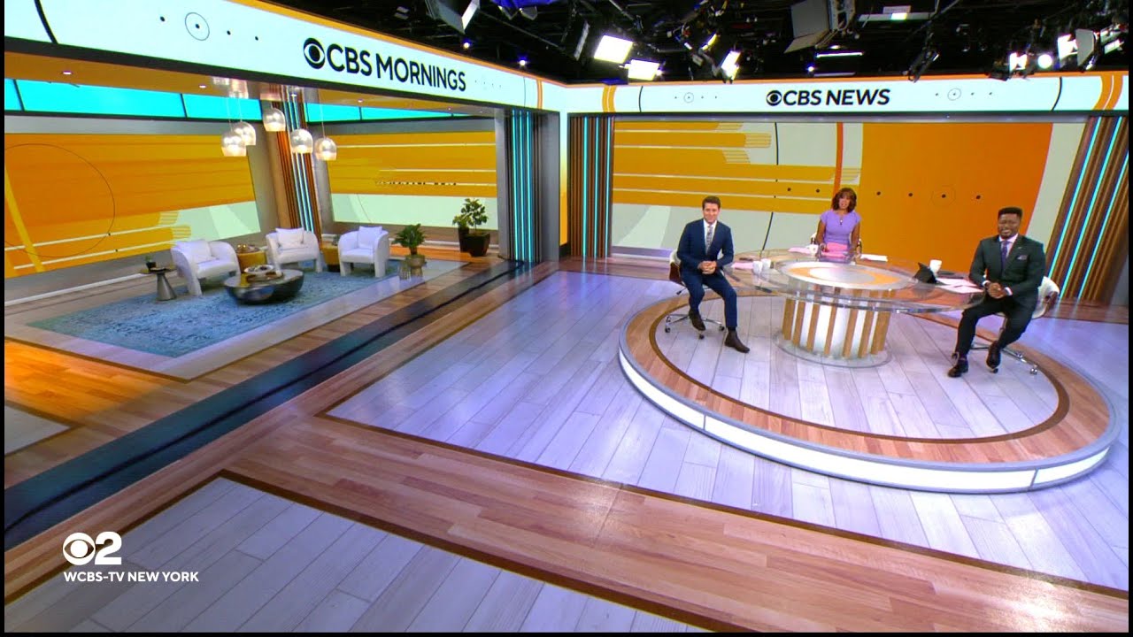 Cbs Morning News Set