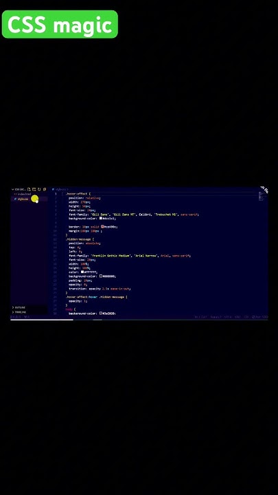 CSS magic: Transition property trick - YouTube