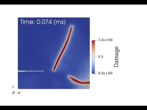 Kalthoff adn Winkler test - Phase-field fracture modelling on FEniCSx ...