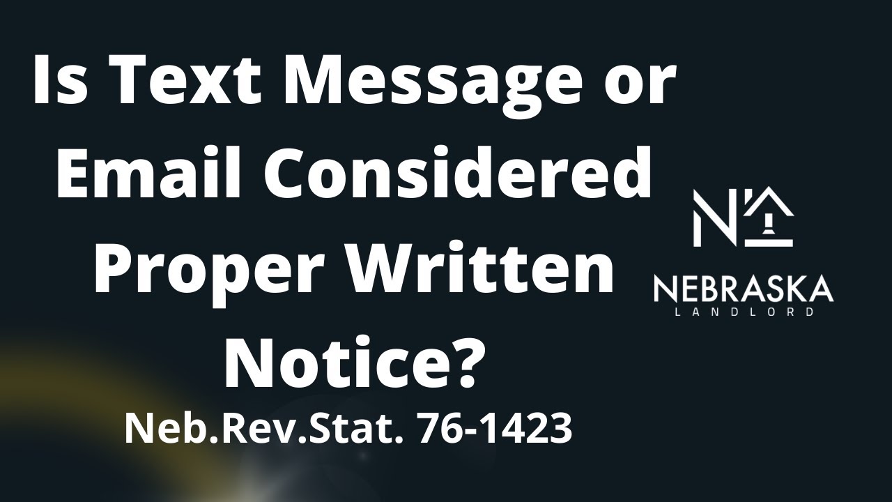 Is Text Message Or Email Considered Written Notice To The Tenant is-text-message-or-email-considered-written-notice-to-the-tenant