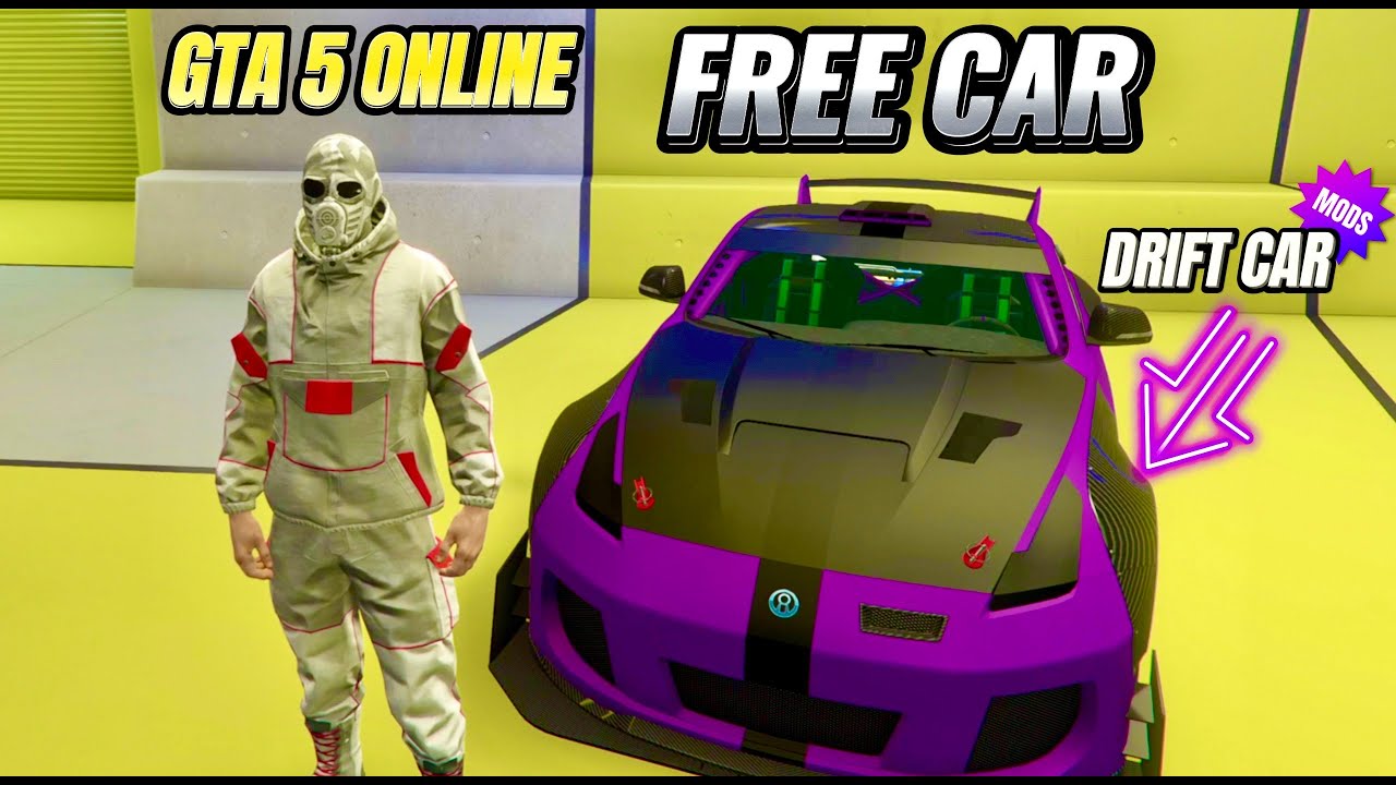 CAR MODS Free car - on GTA 5 online (PS5) - YouTube