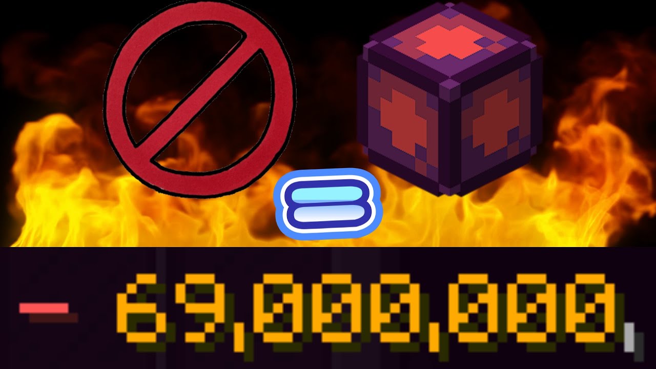 If I Don't Drop Overflux, I Give Away 69M | Hypixel SkyBlock - YouTube