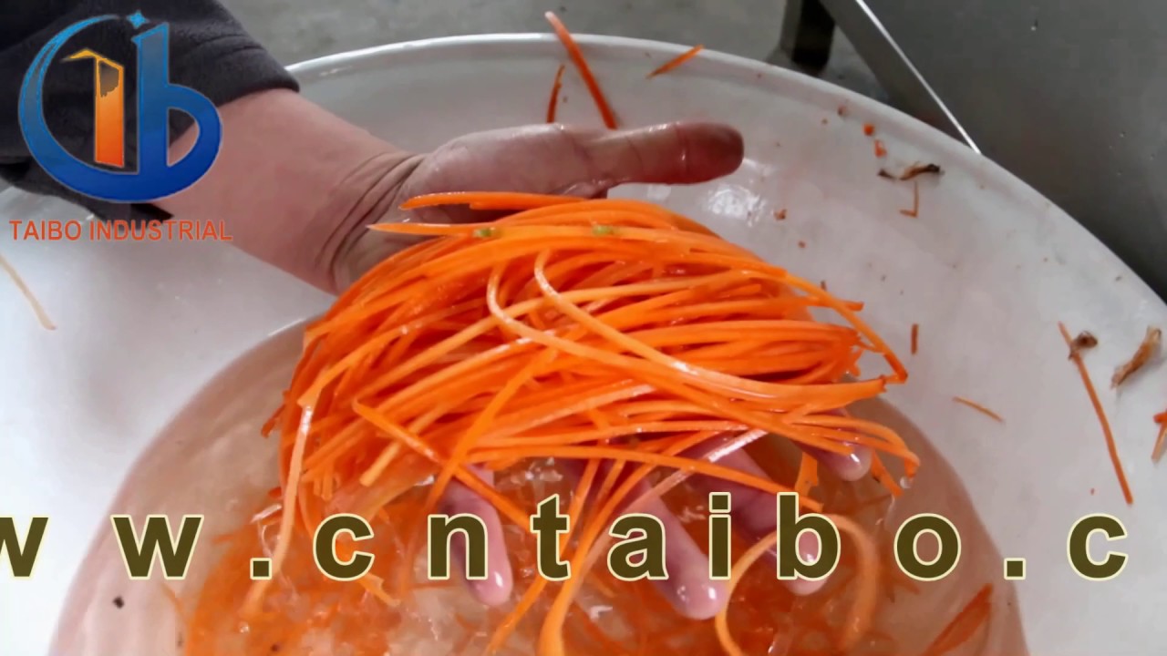 Carrot Sticks Cutter - YouTube