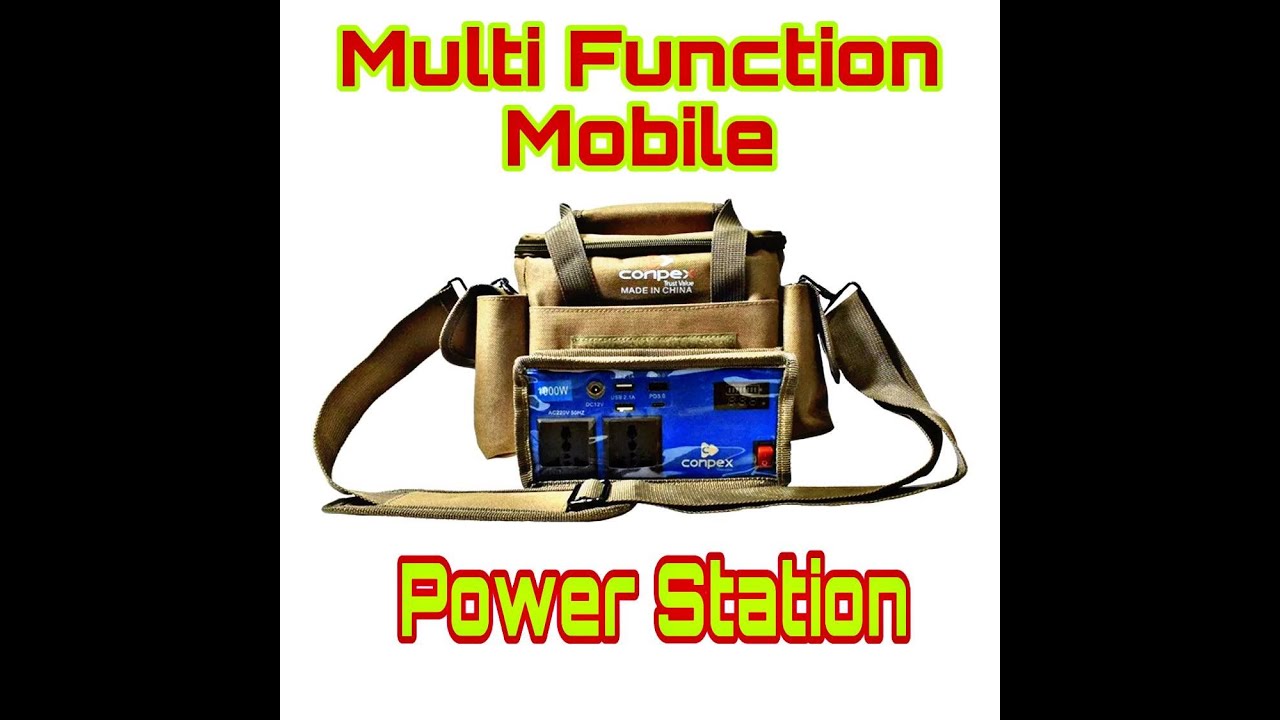 Multi Function Mobile Power Station - YouTube