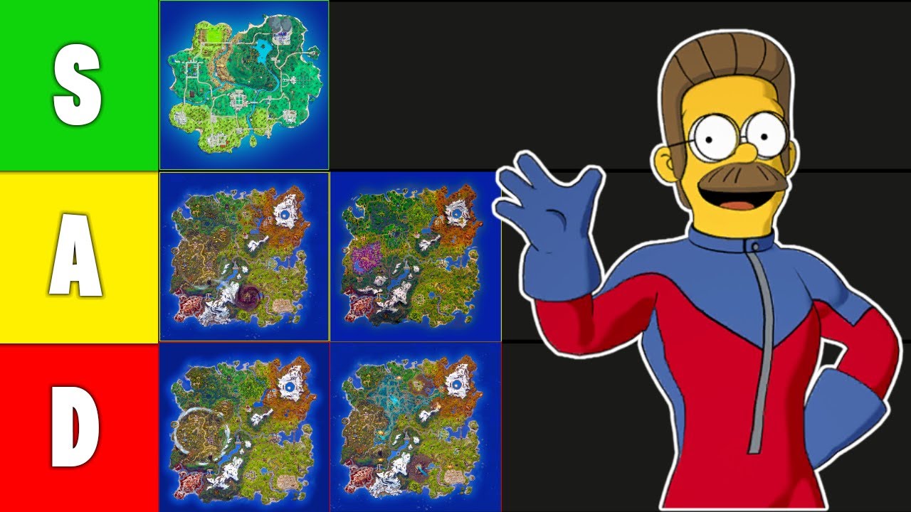 Ranking EVERY Chapter 6 Map! - YouTube