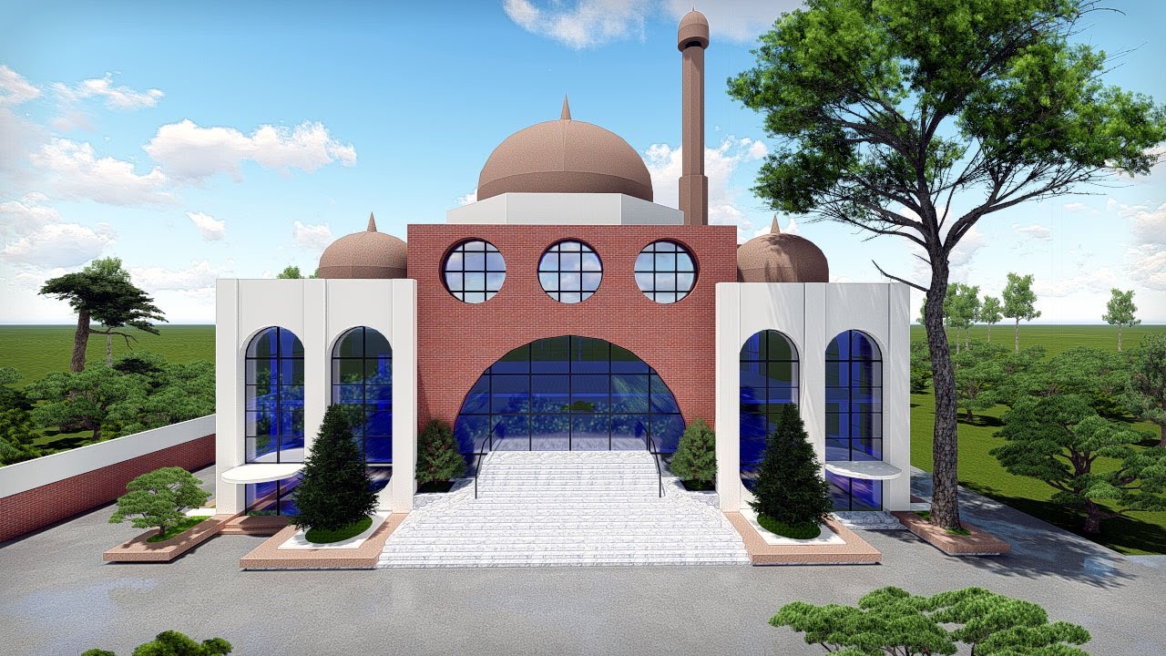 Mosque and Market Design In Bangladesh, modern Mosque Design in ...