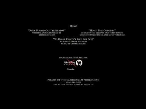 Pirates of the Caribbean 1 Credit Theme (End Titles)