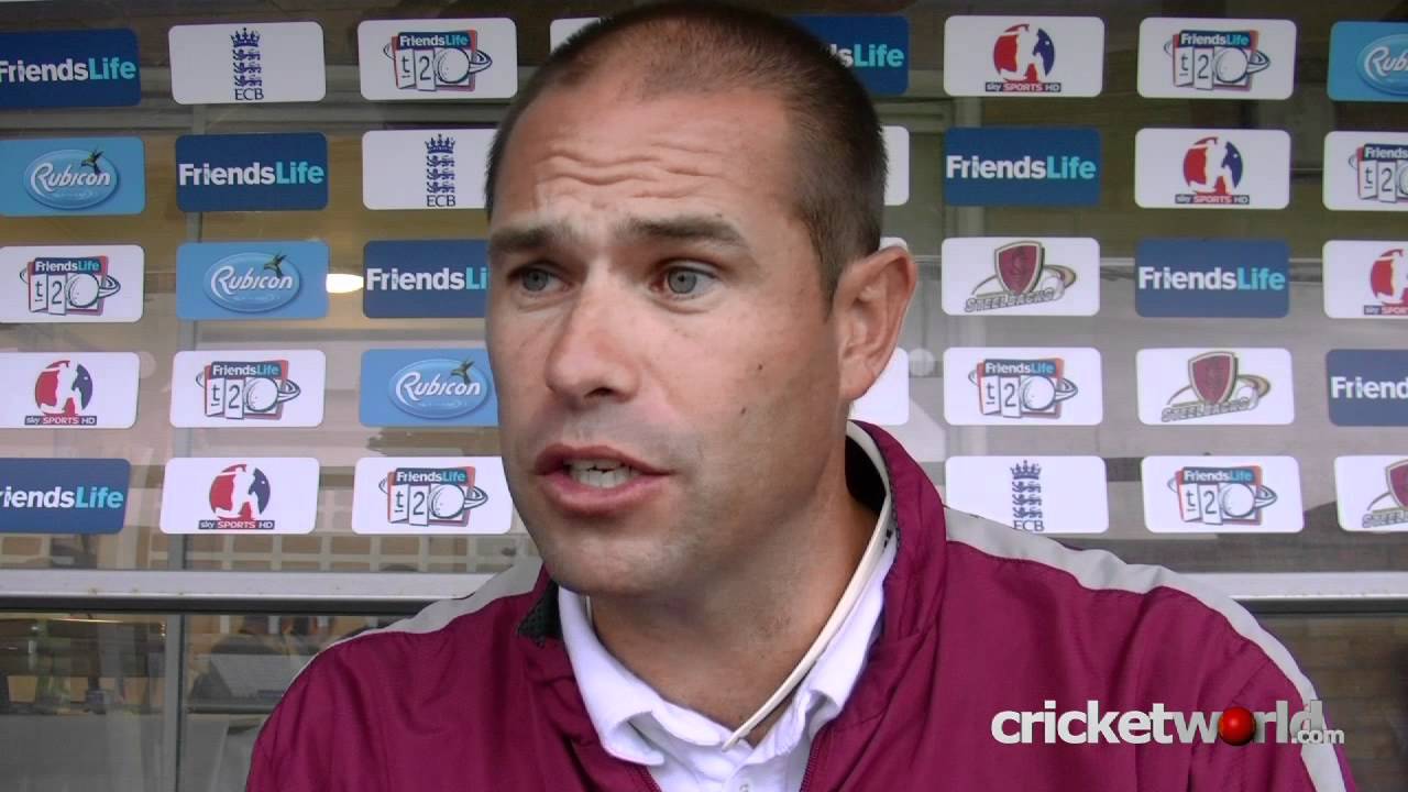 Cricket World TV - Andrew Hall On Happy Northants Changing Room - YouTube