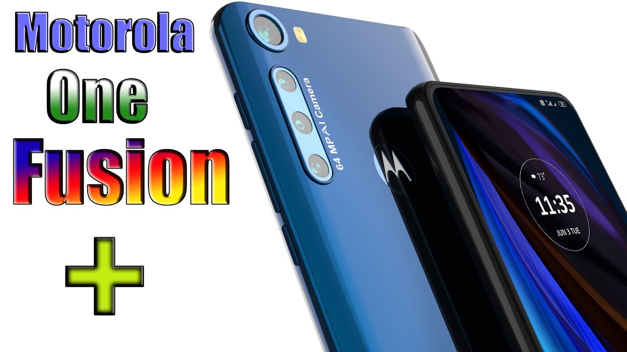 Motorola One Fusion Plus Fast look - YouTube
