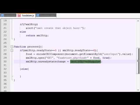AJAX Tutorial - 8 - Sending Requests to the Server - YouTube