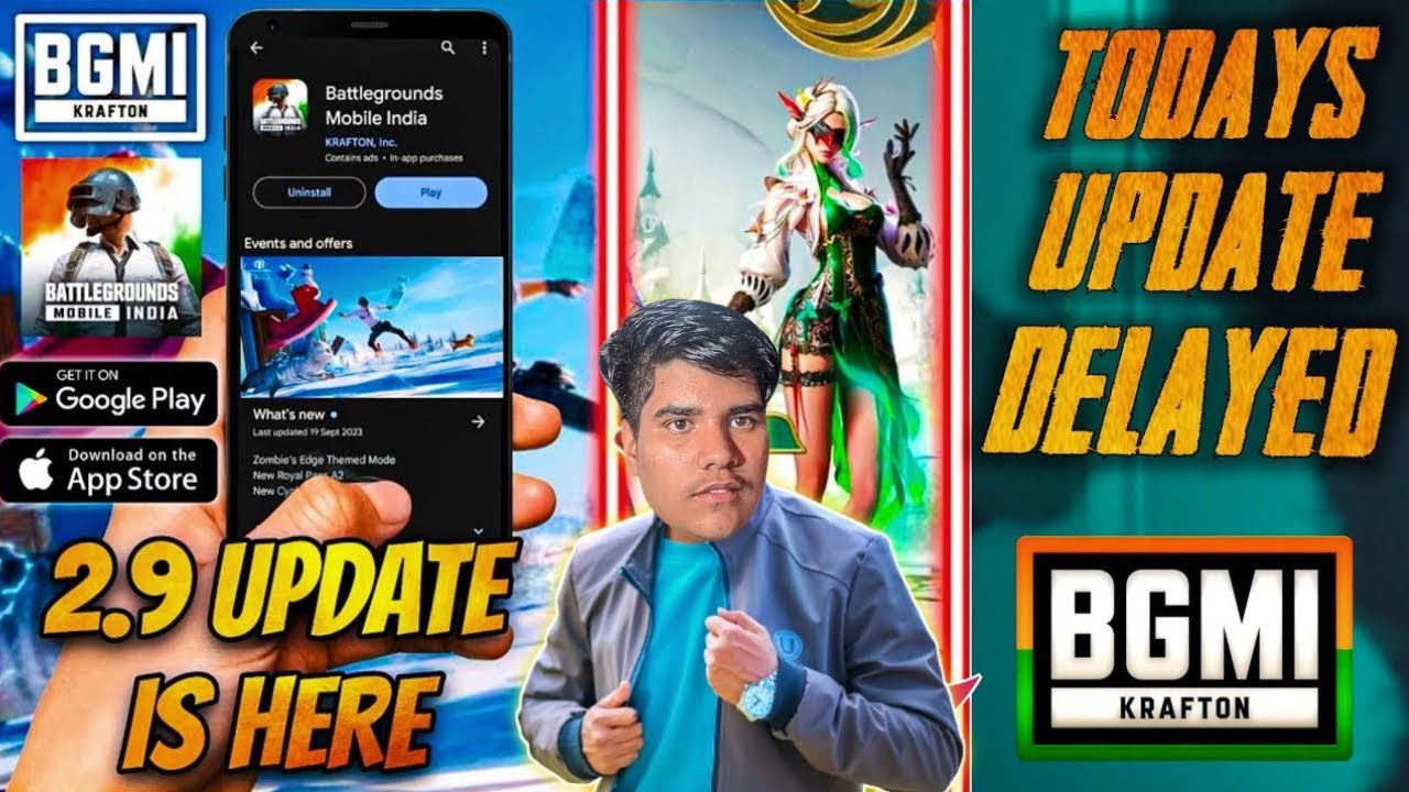 How to Download BGMI 2.9 New Update - Date Confirmed and reason of ...