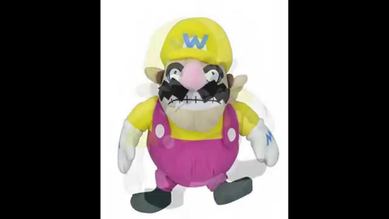 Super Mario Bros Plush Wario Soft Toy Stuffed Animal Nintendo Doll ...