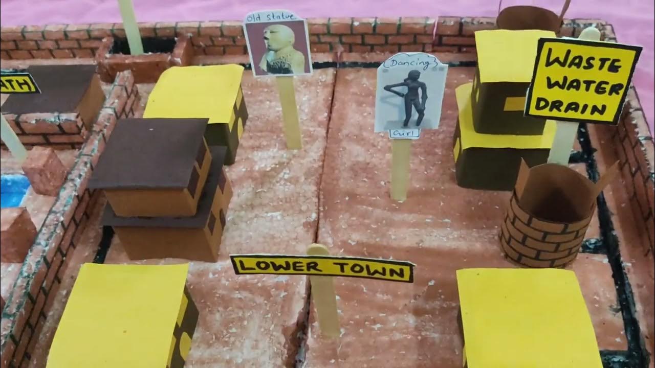 Indus valley civilization project Model - YouTube