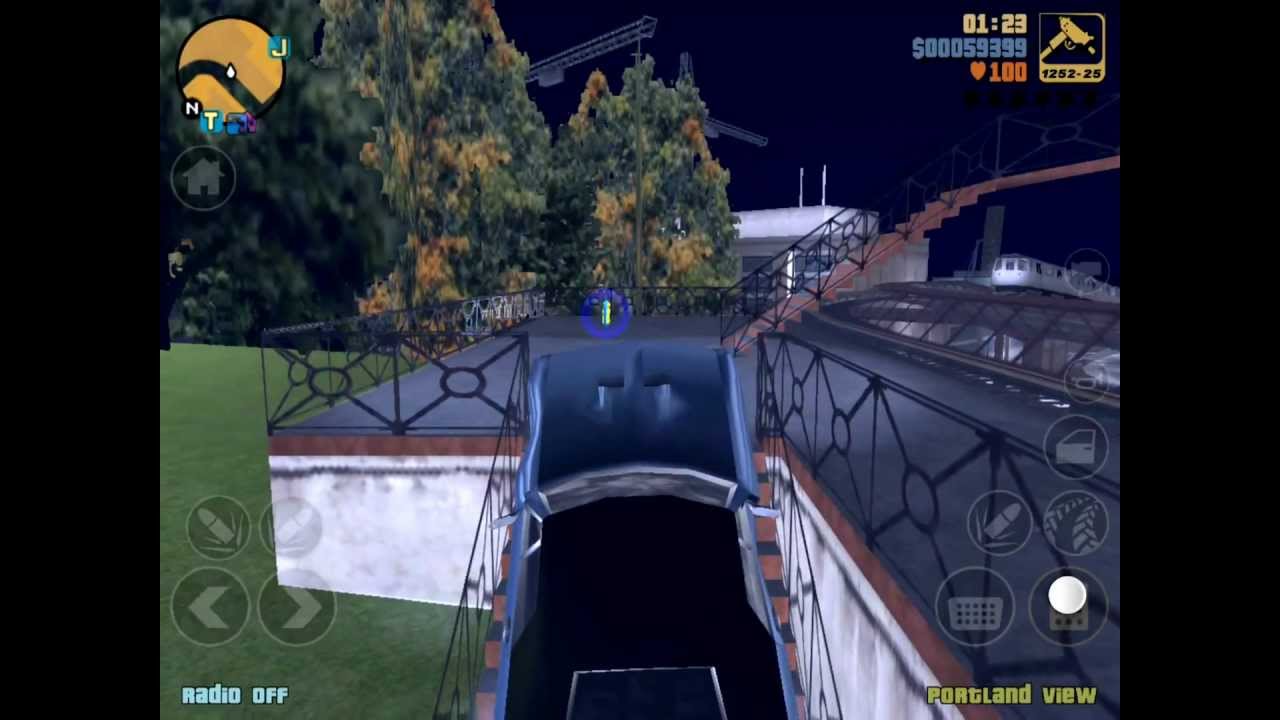 Grand Theft Auto 3-How to get onto the train rails - YouTube