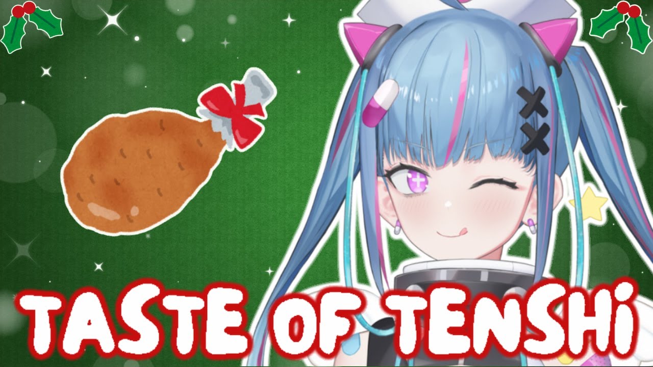 〚TASTE OF TENSHI〛LET'S COOK! Fried Chicken for Christmas! 🍗🎄 - YouTube