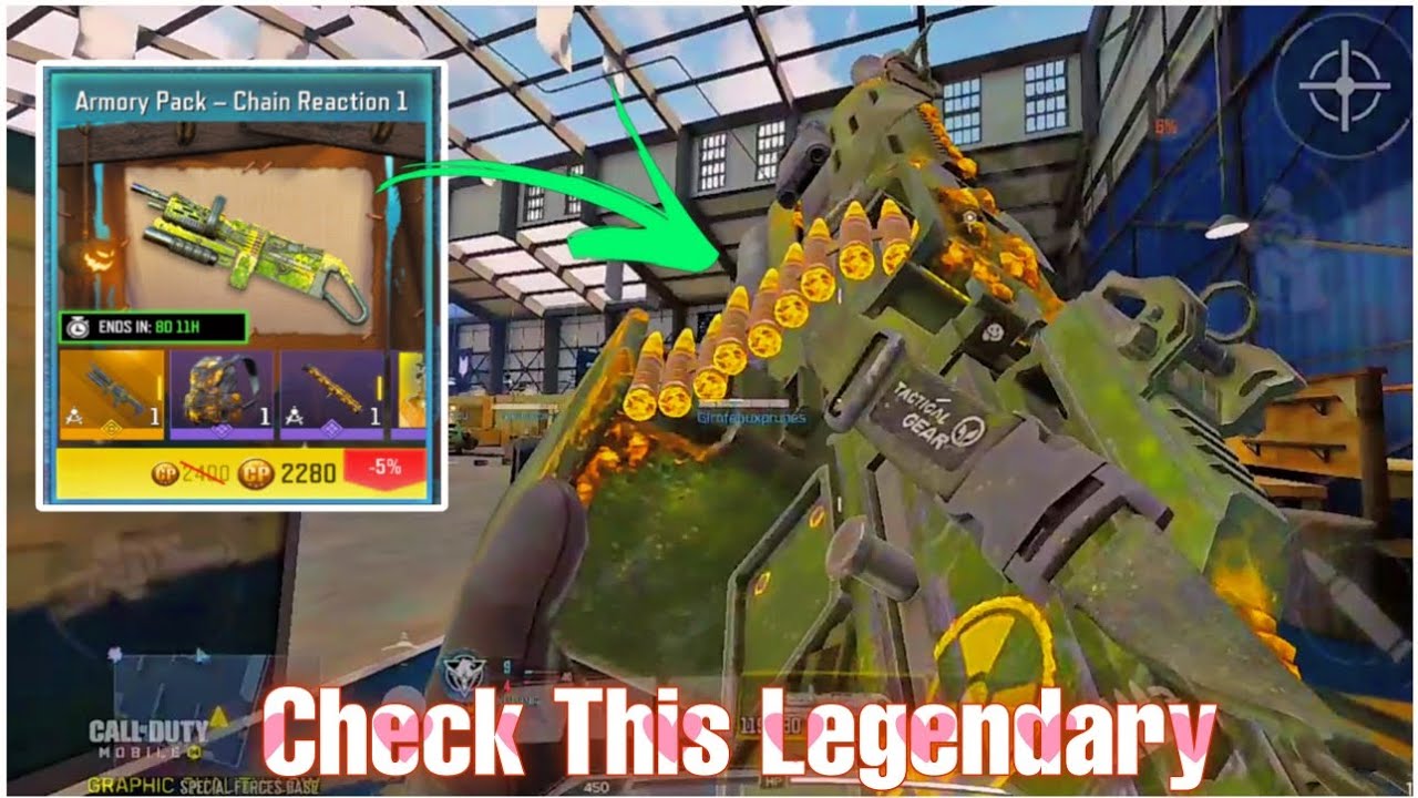 CODM Armory Pack legendary Chopper "chain reaction" gameplay 🔥 - YouTube