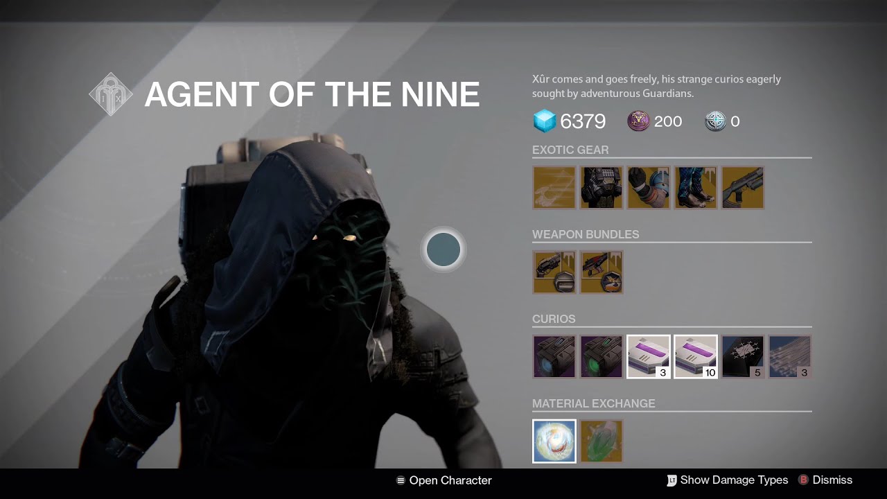 Destiny 1 - Xur's Inventory - April 14, 2023 - YouTube