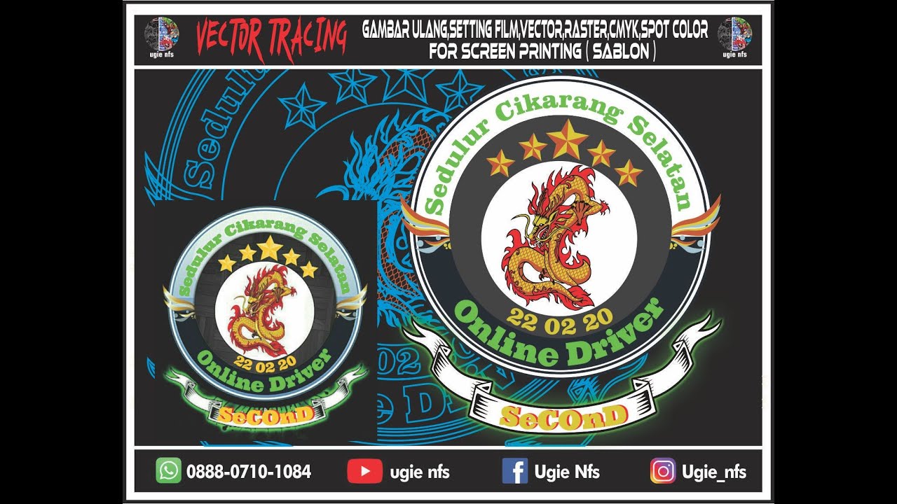 "JASA GAMBAR ULANG,TRACING,VECTOR,RASTER,TUTORIAL" - YouTube