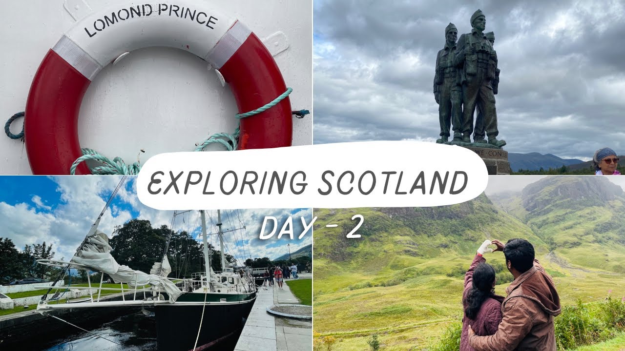 Scotland 4 day trip ~ Day 2 |Lake Lochmond~Scottish Highlands ...