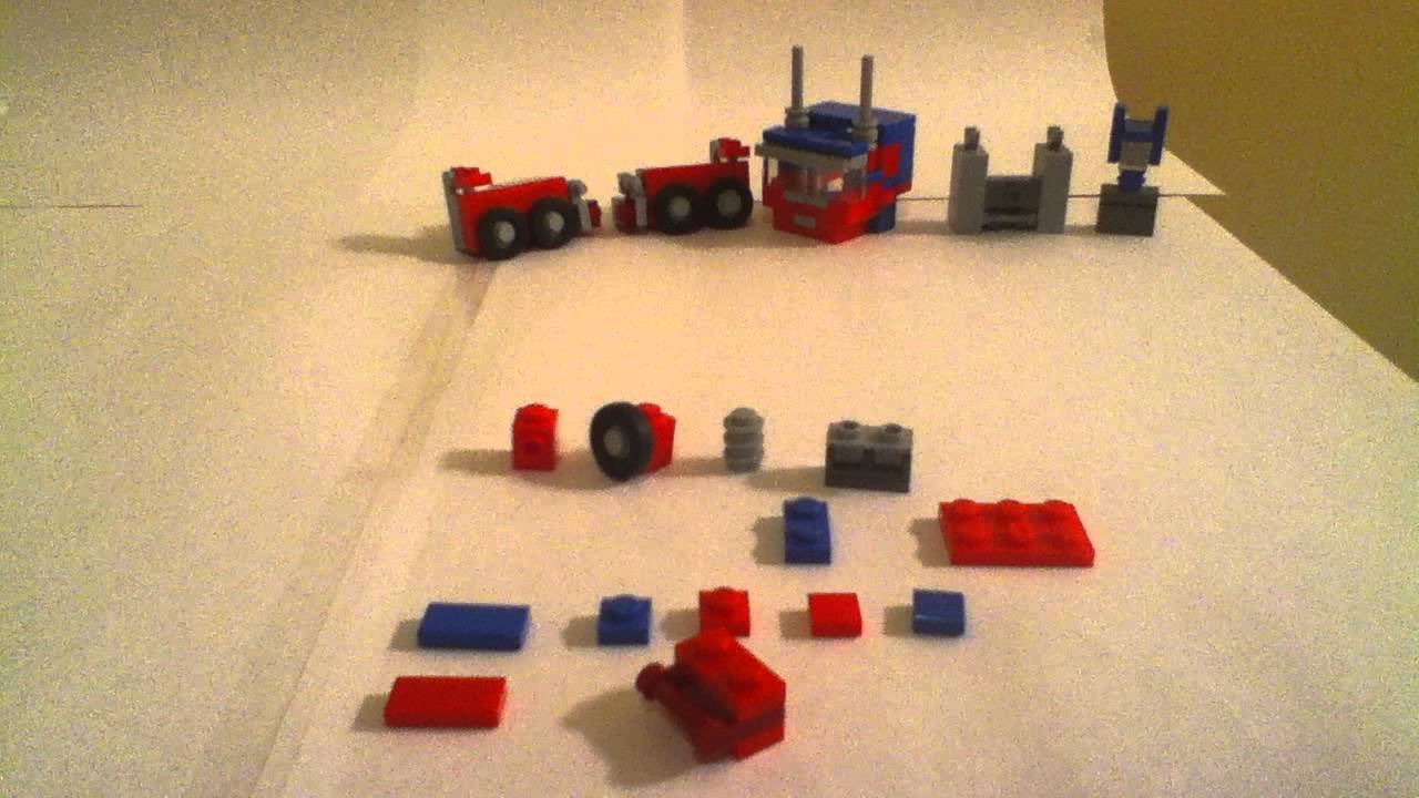 how to build lego Optimus prime - YouTube