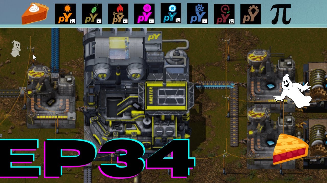 Factorio pYanodons - Intermetalics Nightmare - EP34 - YouTube