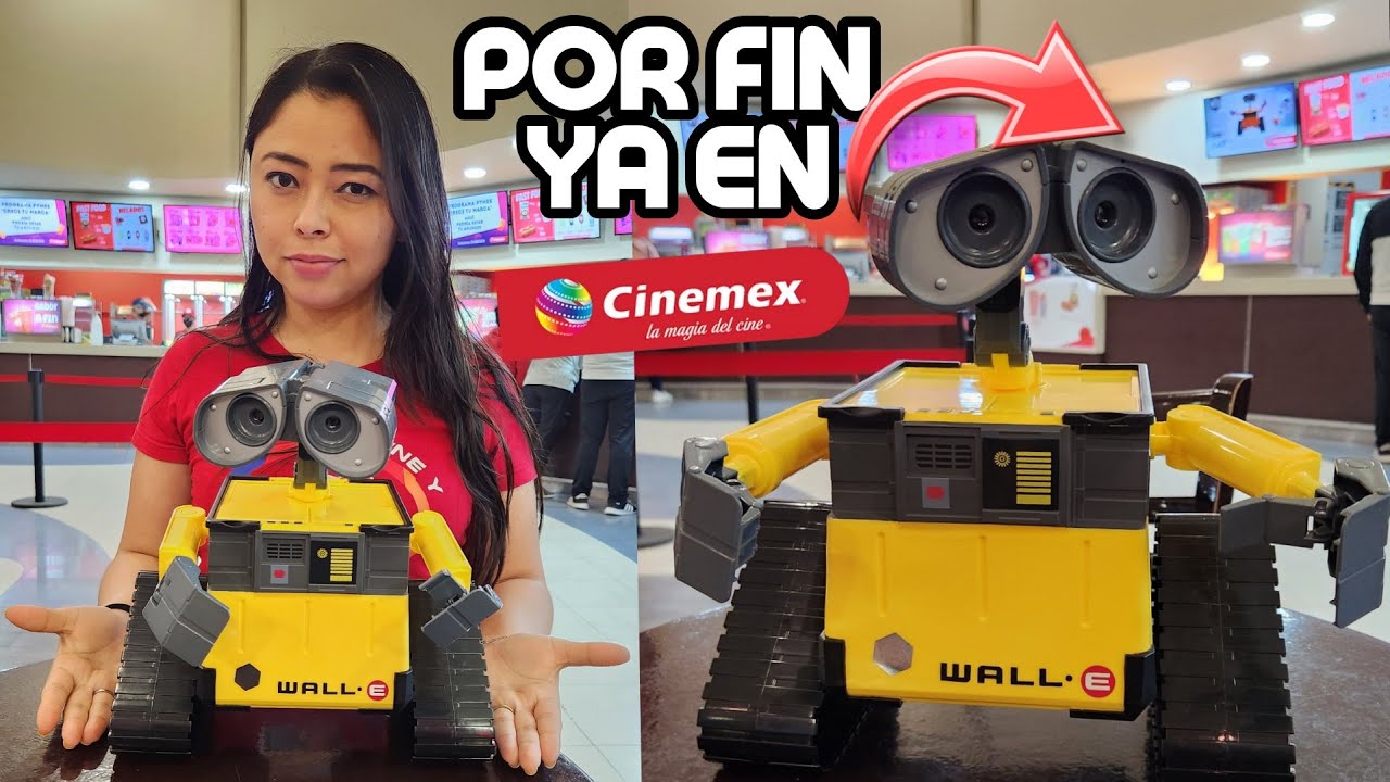 YA TENEMOS LA PALOMERA 3D WALLE DE CINEMEX - YouTube
