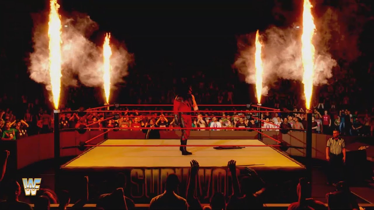 Kane vs Mankind Survivor Series 1997 recreation - YouTube