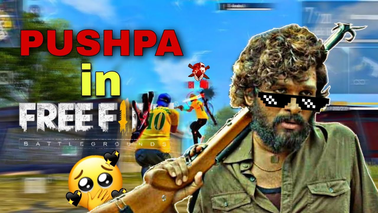 FREEFIRE 🔥[ Headshot 🤯 ] 😱|| PUSHPA is FREE FIRE ||🔥- Garena Free fire ...