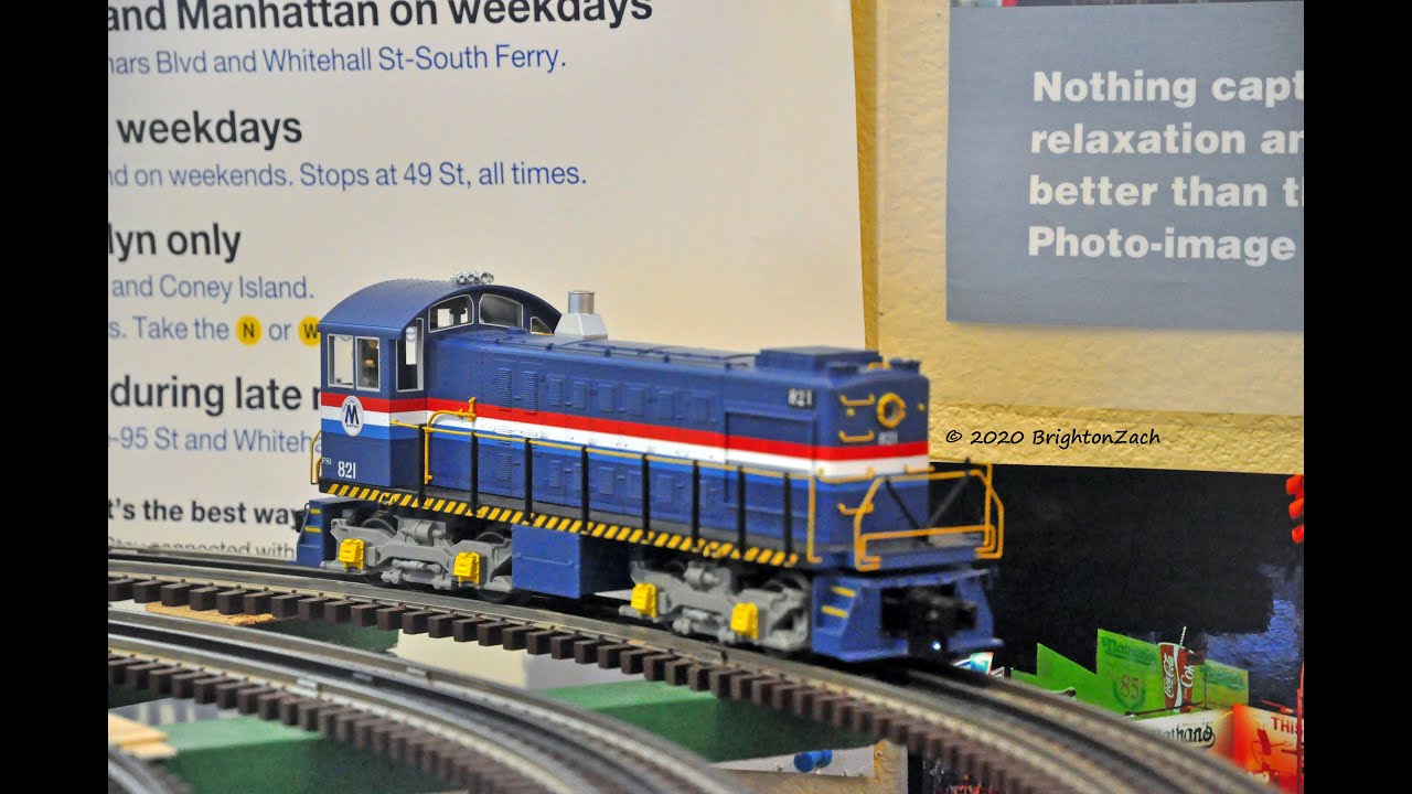MTH MTA Staten Island Railway Alco S-2 Diesel Locomotive - YouTube