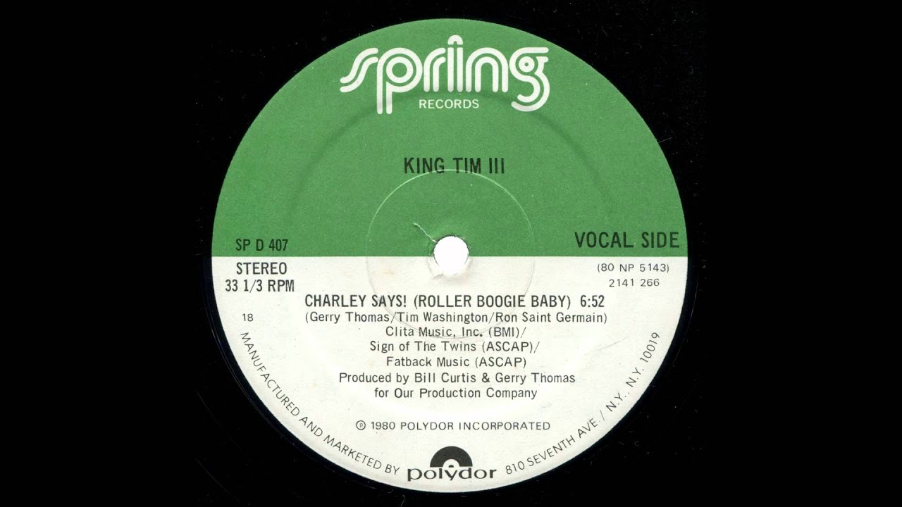 CHARLEY SAYS - King Tim III - YouTube