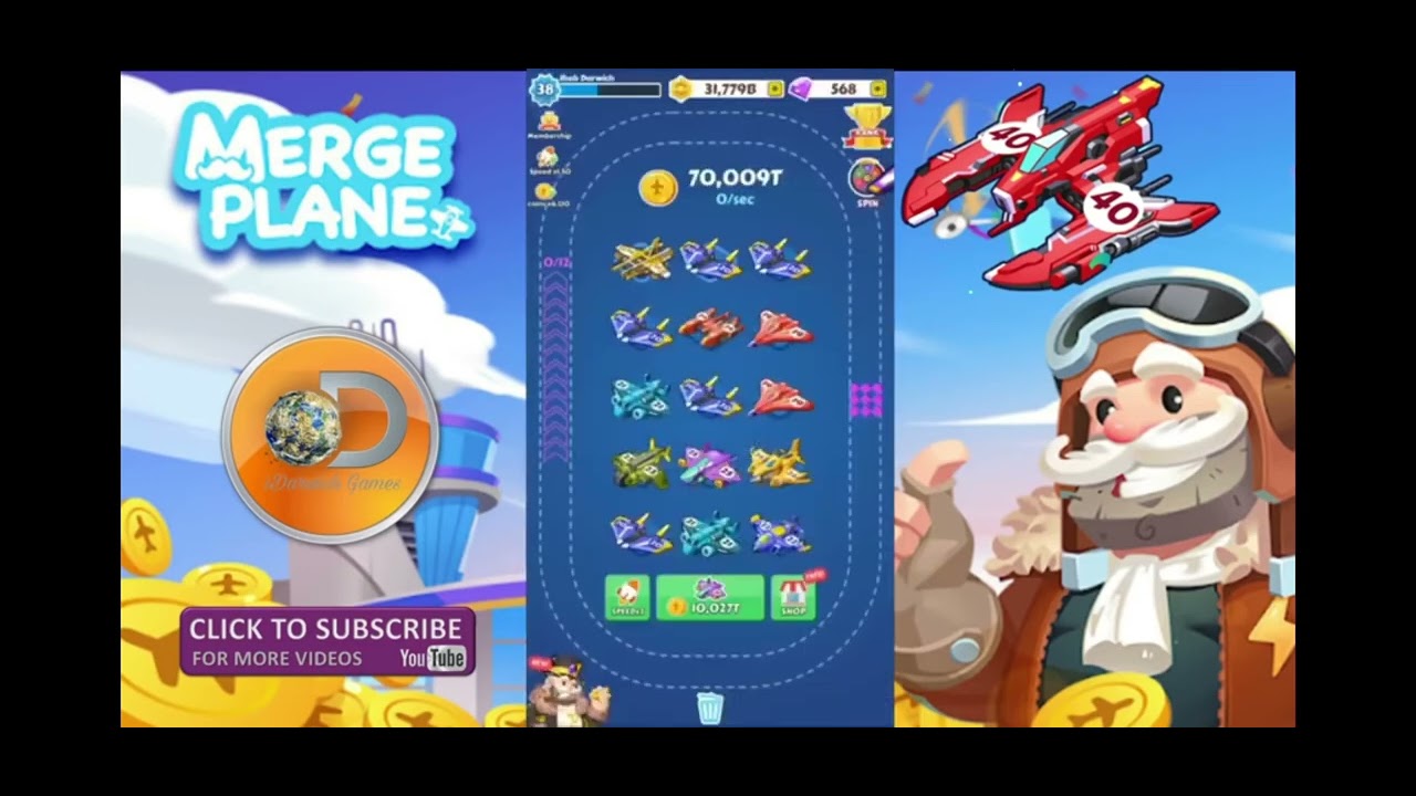 merge plane 30 - YouTube