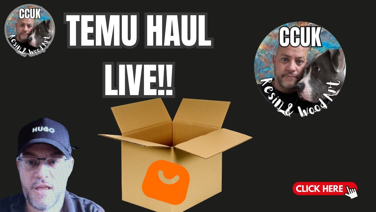 📦 TEMU Resin Haul UNBOXING! What Did I Order This Time for My Resin Art ...