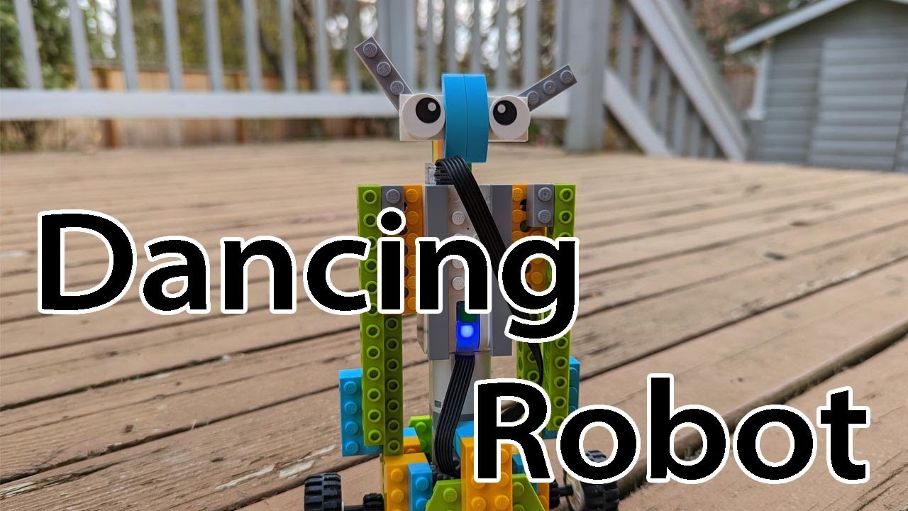 Lego Dancing Robot - Dancing and singing with WeDo 2.0 - YouTube
