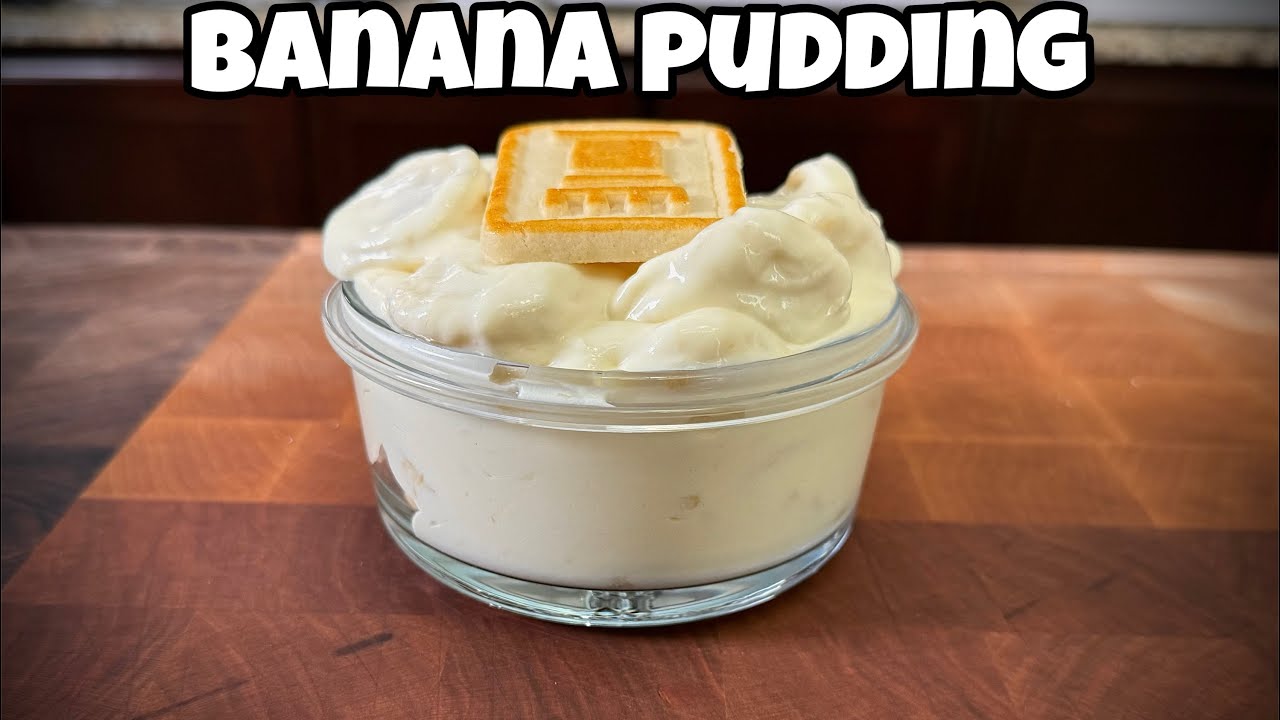My Food Truck Banana Pudding Recipe - Smokin' Joe's Pit BBQ - YouTube