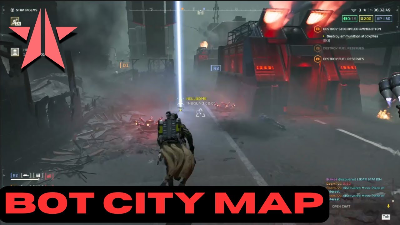 Helldivers 2 | Bot City Map - YouTube