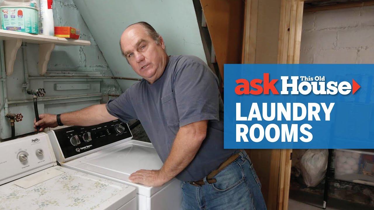 How to Prevent Laundry Room Flooding | Ask This Old House - YouTube