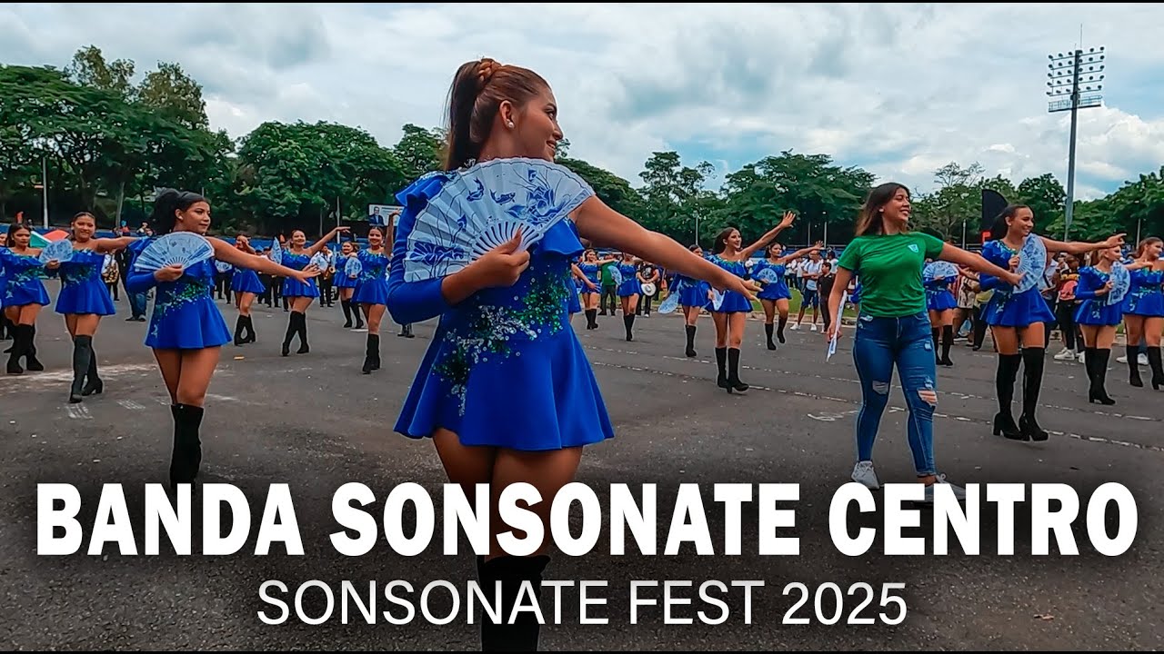BANDA MUNICIPAL DE SONSONATE CENTRO | SONSONATE FEST 2025 - YouTube