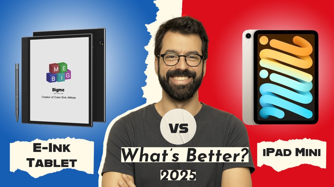 E Ink Tablet VS iPad Mini Best for Reading and Writing For 2026 - YouTube