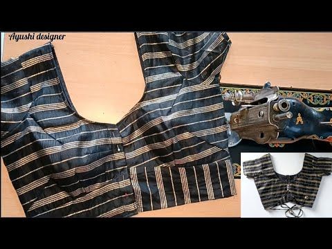 Perfect 4 tucks blouse cutting and stitching very easy|34"size 4 tucks ...