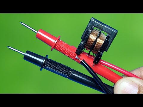 SADECE BİRKAÇ KİŞİ BİLİYOR!! Bunun Gibi Bir Transformatörden GELİŞMİŞ BİR Test Cihazı Yapın