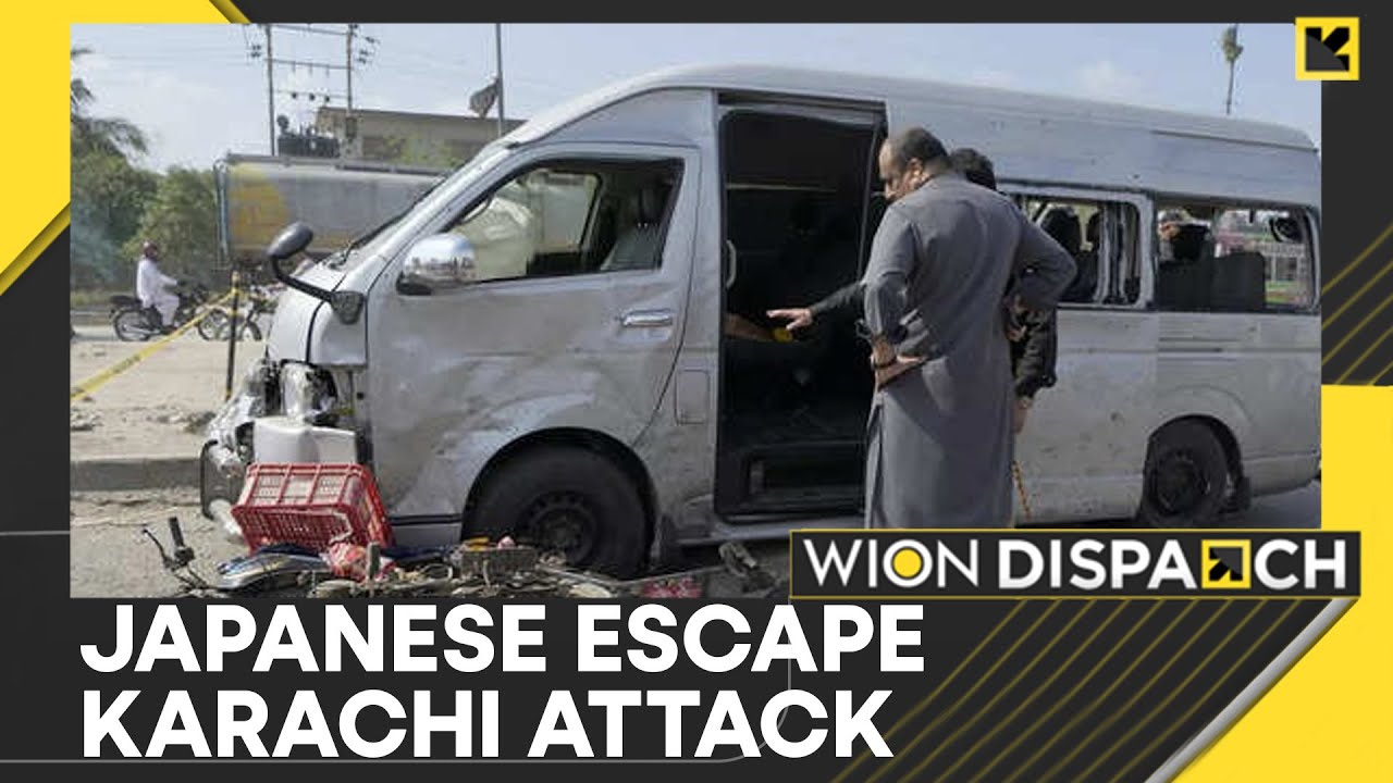 Pakistan: 5 Japanese nationals escape unhurt | WION Dispatch - YouTube