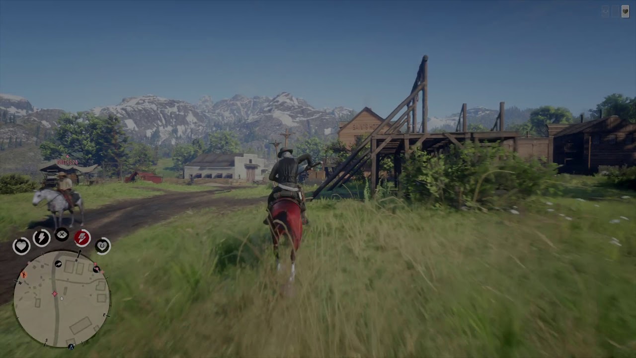 Red dead redemption 2 Epic Dismount - YouTube