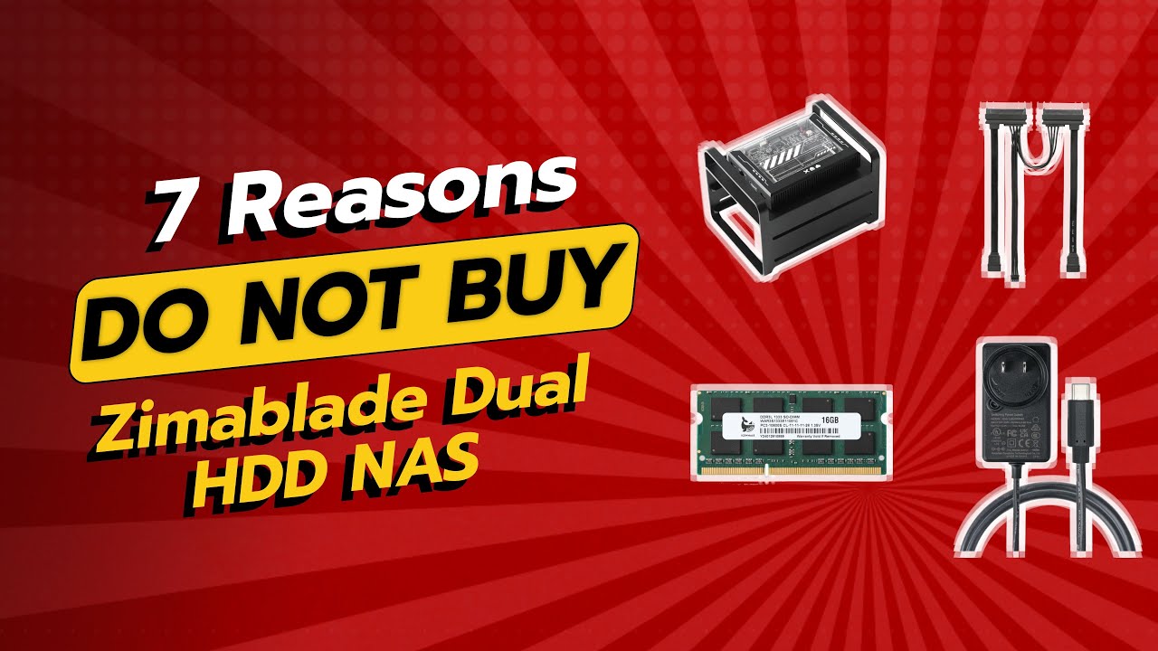 Zimablade Dual HDD NAS | 7 Reasons NOT to Buy! ⚠️💔 - YouTube