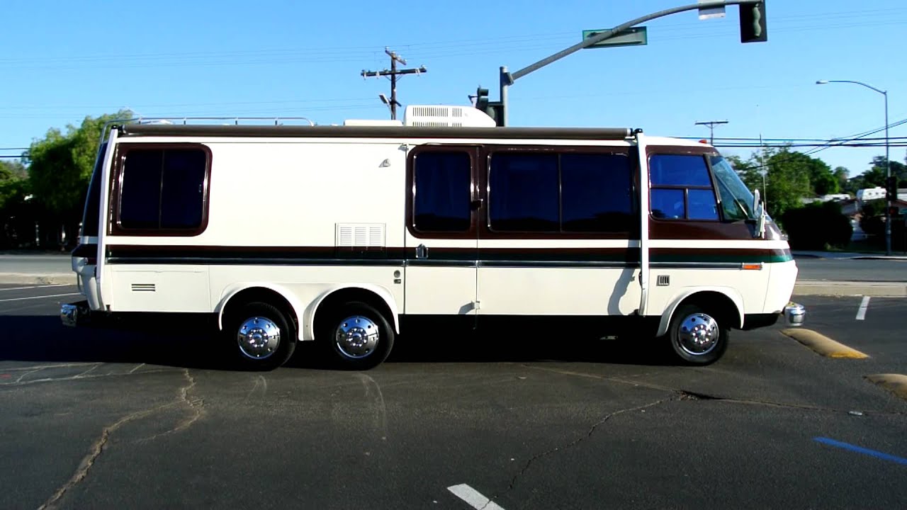 1973 GMC Motorhome RV Camper 26' FWD 455 V8 Classic Youngtimer Caravan ...